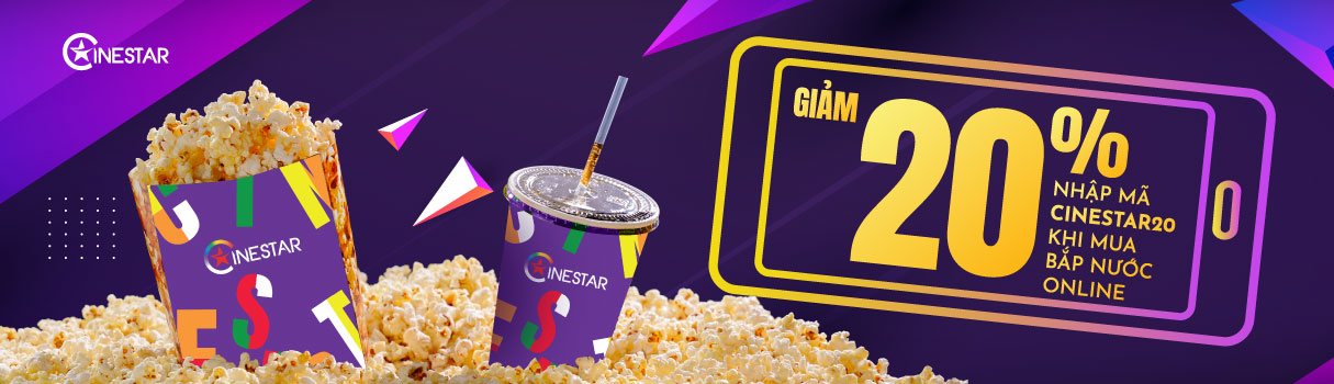 Cinestar - Đặt bắp nước